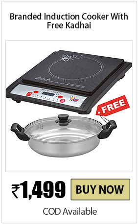 Branded Induction Cooker With Free Kadhai, Offer Price Rs. 1,499, Buy ...